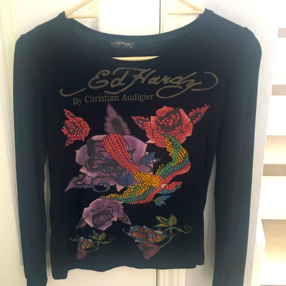 Ed Hardy | Tops | Ed Hardy Top | Poshmark